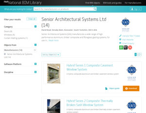 New Senior products added to NBS BIM Library - Senior Architectural Systems